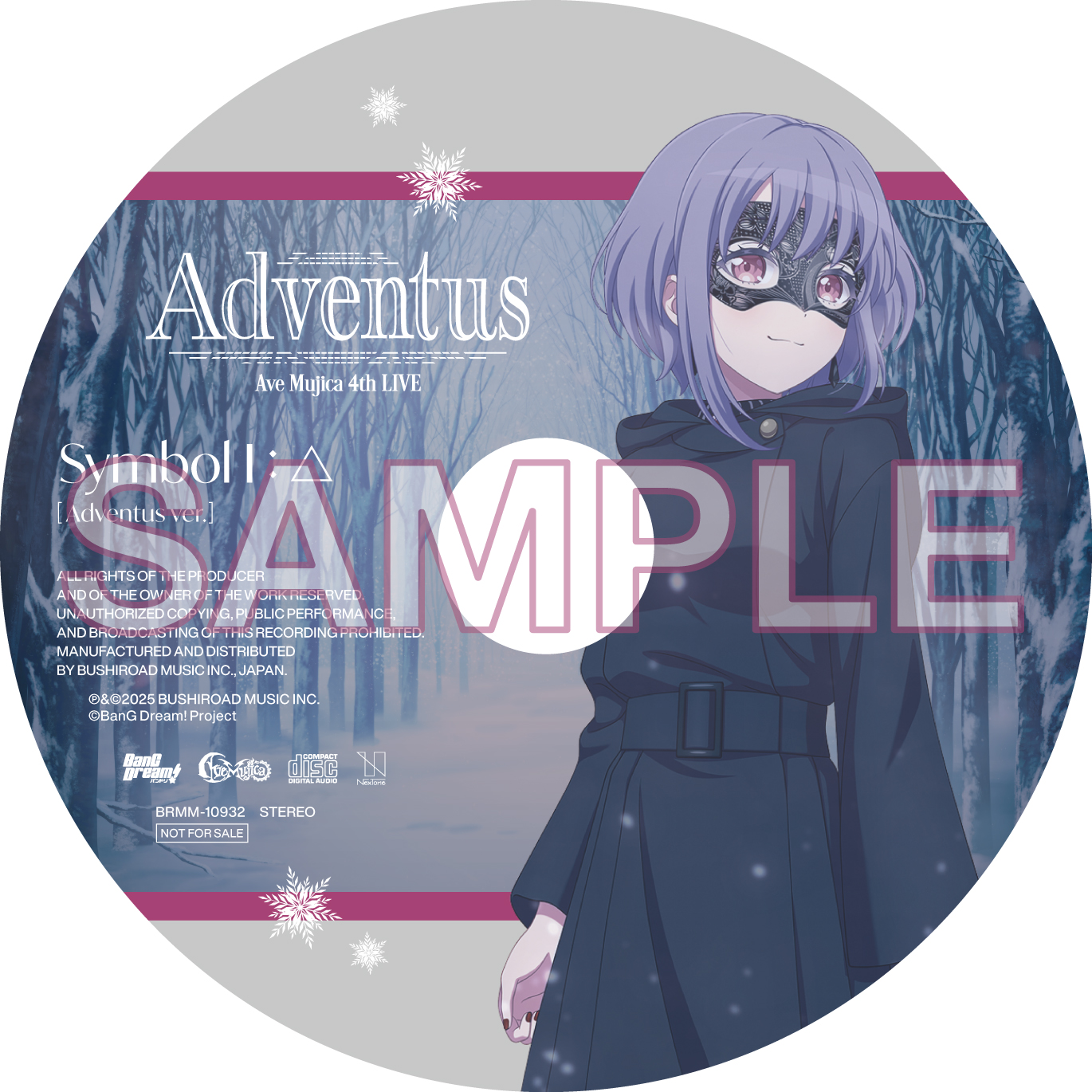 Ave Mujica 1st Album「Completeness」先着購入キャンペーン開催決定｜トピックス｜ブシロードミュージック