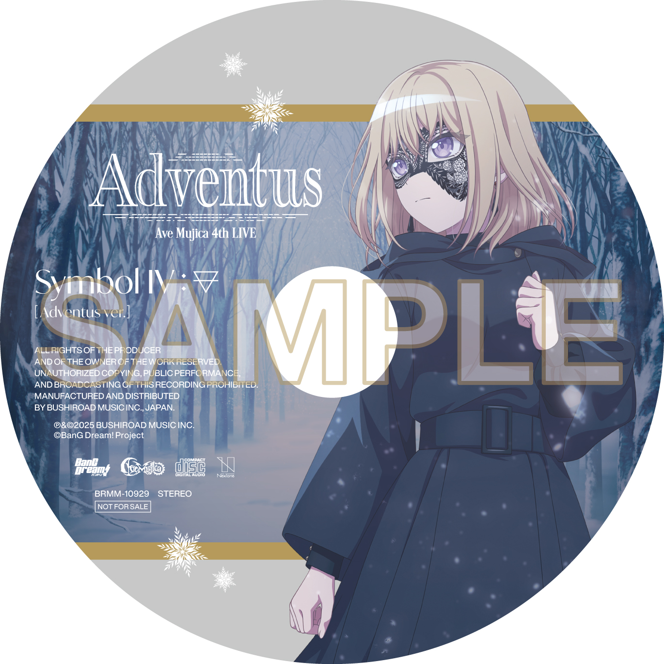 Ave Mujica 1st Album「Completeness」先着購入キャンペーン開催決定｜トピックス｜ブシロードミュージック